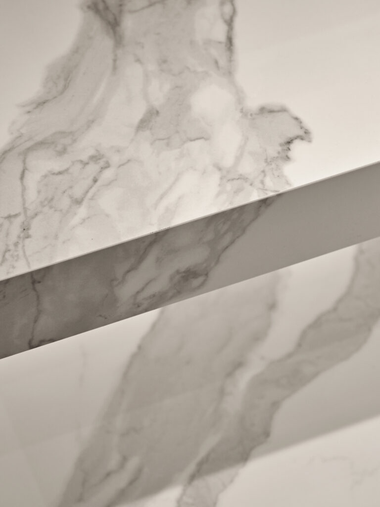 Mitred Worktops Made with Infinity Porcelain - Clay International